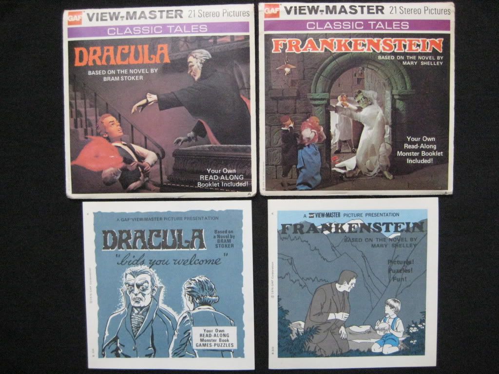 Universal Monsters in View- Master's