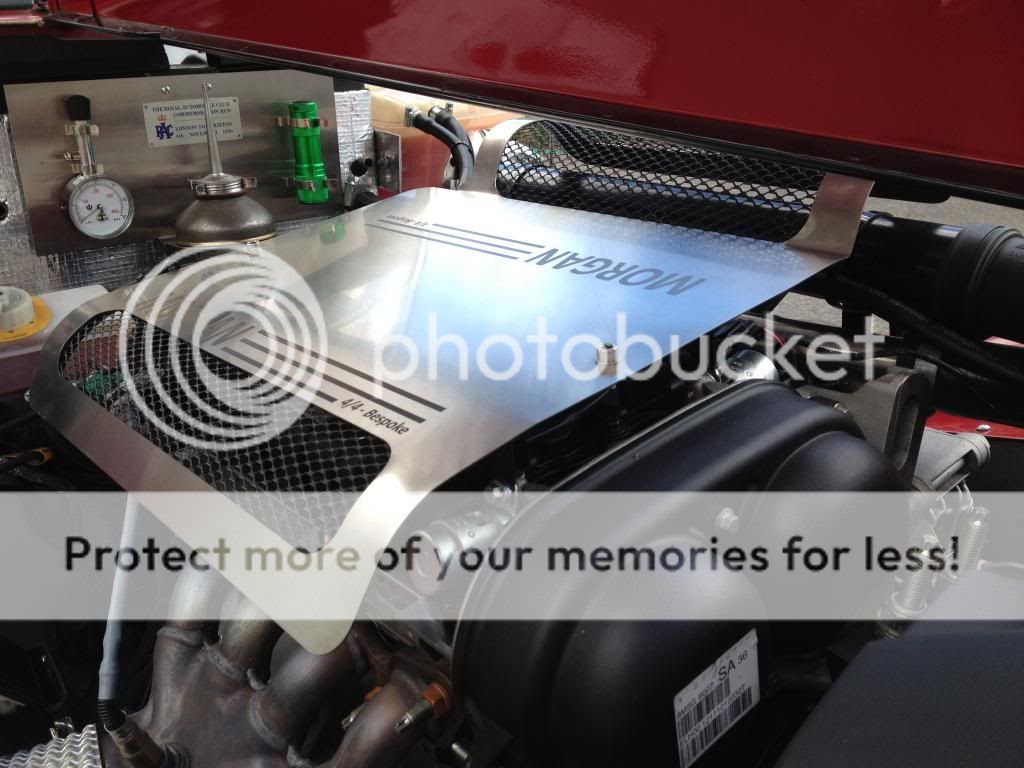 Mr Bumble - the engine cover. - Talk Morgan - Morgan Sports Cars ...