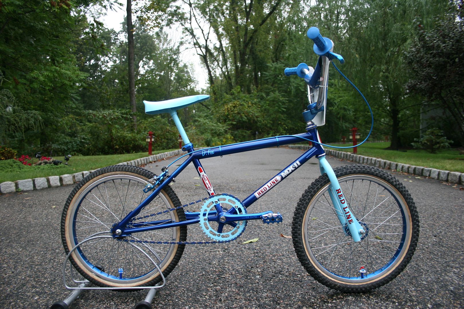 One proud Pappa... SMURF!! Return of the Craigslist "Smurf" bike ...